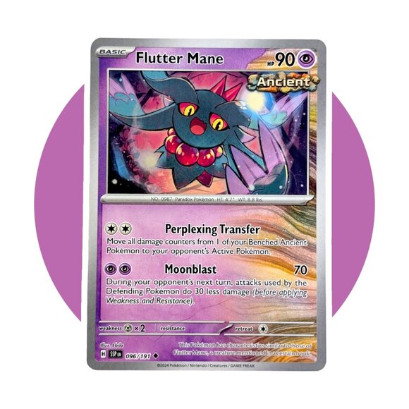 Pokemon | Toys | Surging Sparks Pokemon Card Flutter Mane 9691 | Poshmark